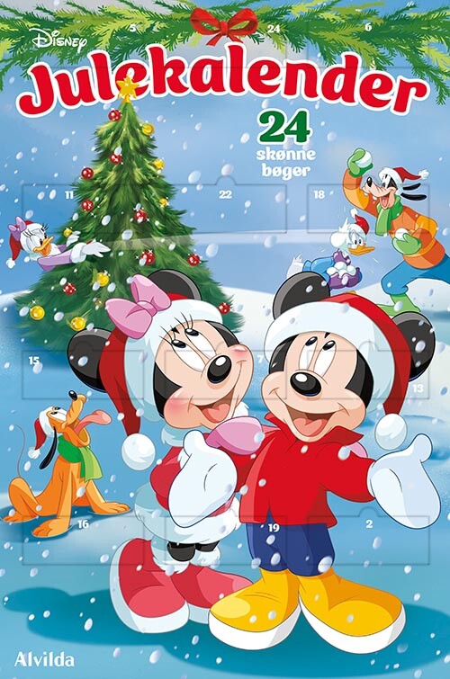Disney Julekalender - Med 24 Billedbøger - Forlaget Alvilda - Bog ...